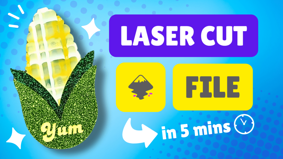 EASY 😁 Beginner Laser Cut Inkscape Tutorial for Layered Designs ...