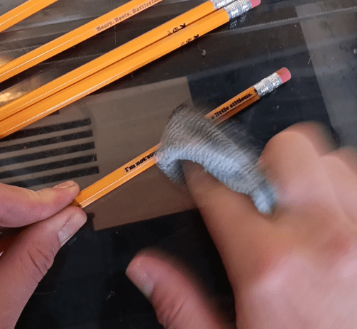 Laser Engraved Pencils Jig Template for Lasers without Auto-Features ...