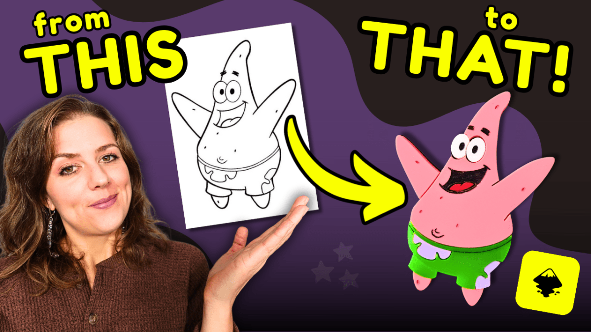 How to Turn Any Clipart, Coloring Page or Drawing into a Laser Cut File ...