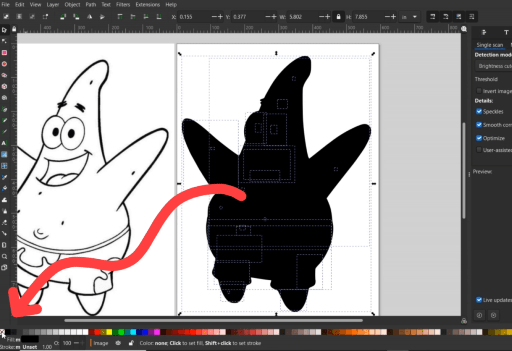 How to Turn Any Clipart, Coloring Page or Drawing into a Laser Cut File ...