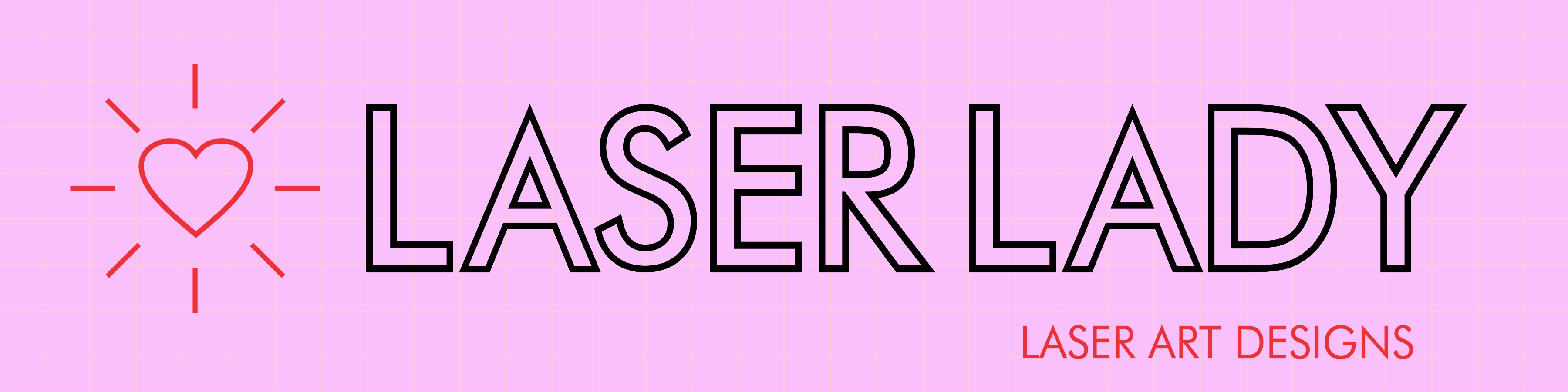 Laser Lady Logo bckground etsy – Designs by Laser Lady
