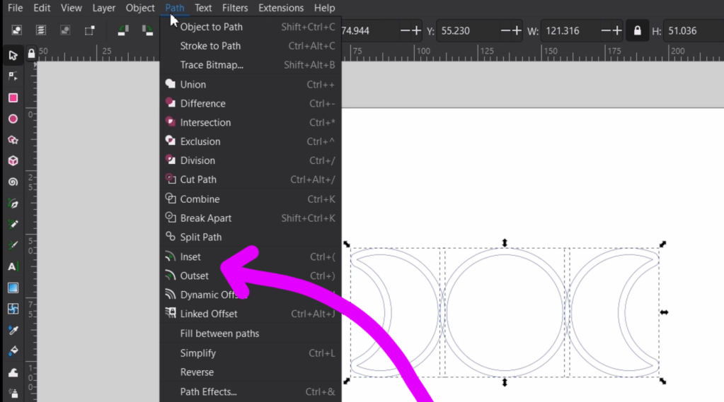 How to Contour, Embed & Layer – Laser Cut SVG Design Inkscape for ...