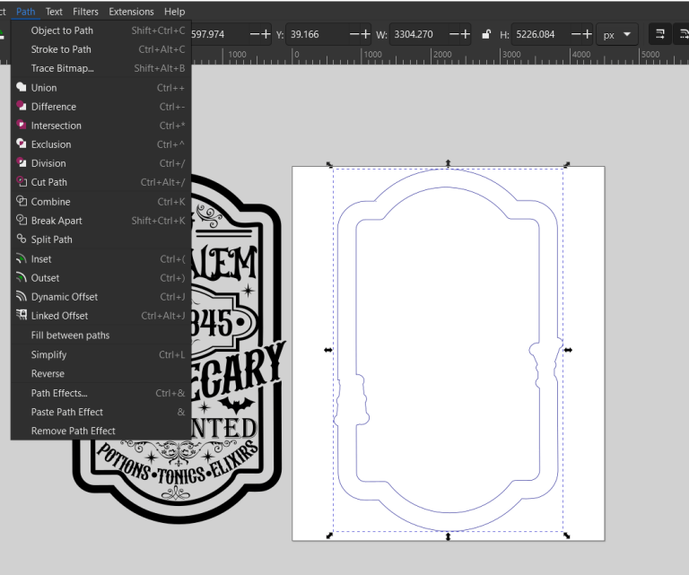 How to Outline an Image for Your Laser Cut Project – Designs by Laser Lady