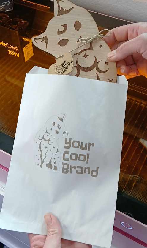 Laser Engraving Paper with a WeCreat Vista – Learn with Laser Lady