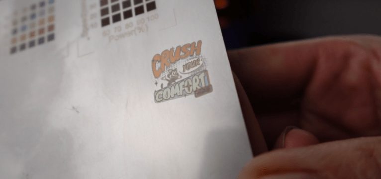 Want to Laser Engrave Color on Metals? Here’s How! (WeCreat Lumos ...
