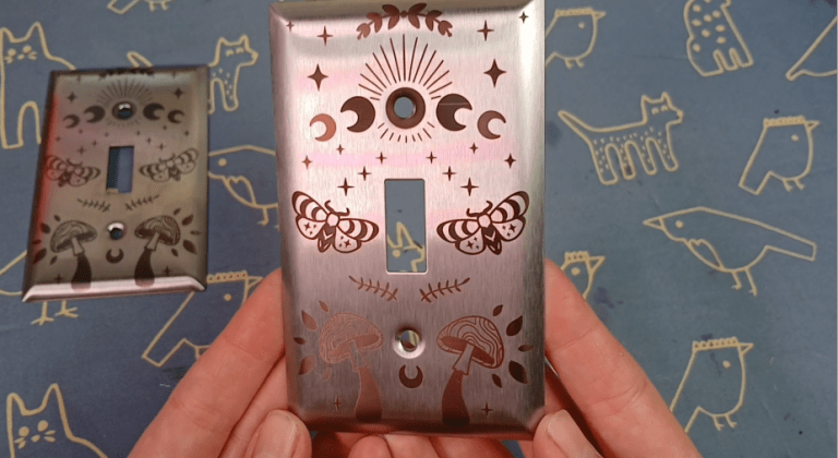 Want to Laser Engrave Color on Metals? Here’s How! (WeCreat Lumos) – Designs by Laser Lady