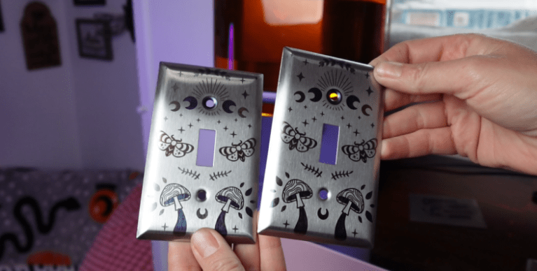 Want to Laser Engrave Color on Metals? Here’s How! (WeCreat Lumos ...